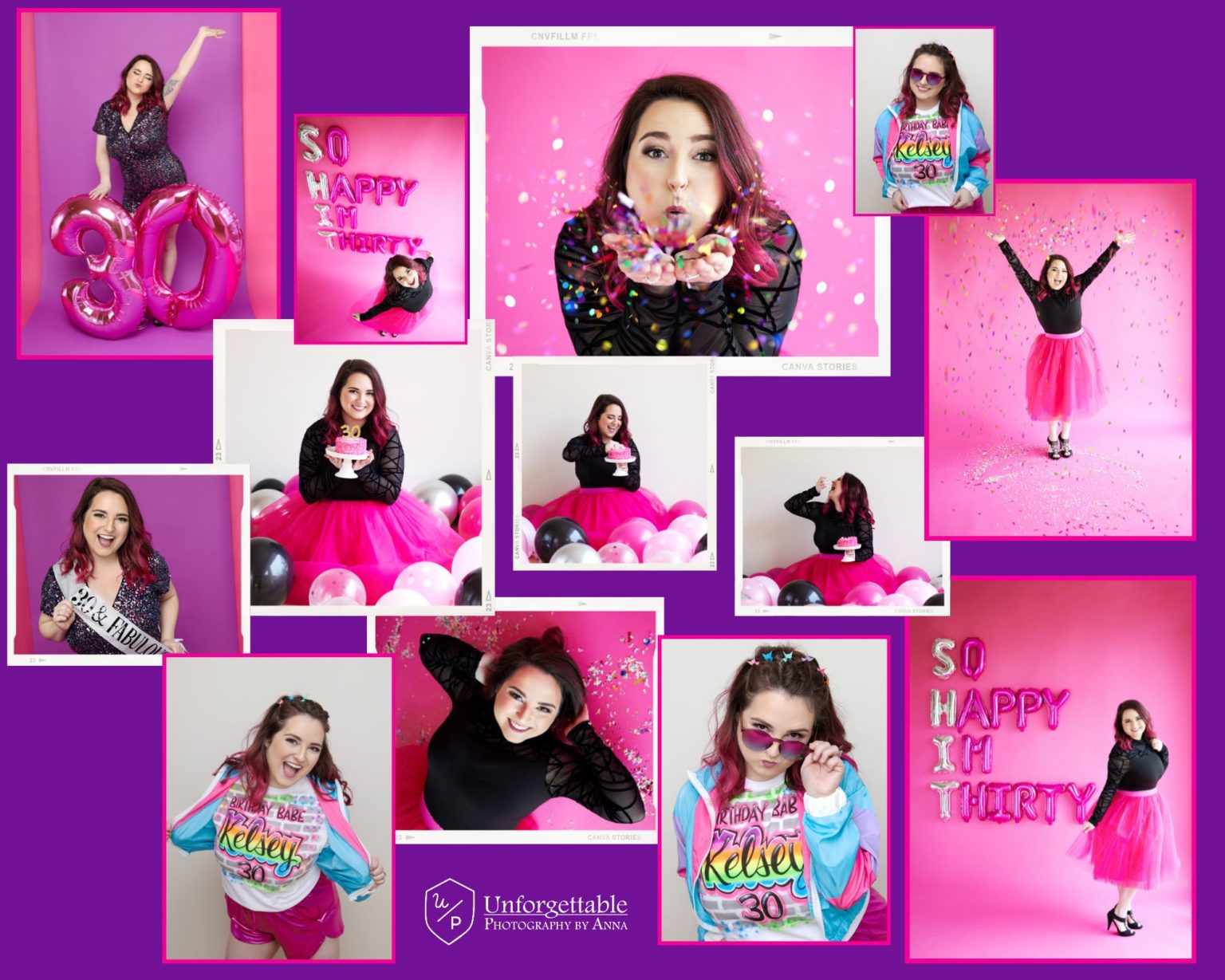 Unforgettable Photography by Anna | Kelsey – 30th Birthday Photoshoot ...